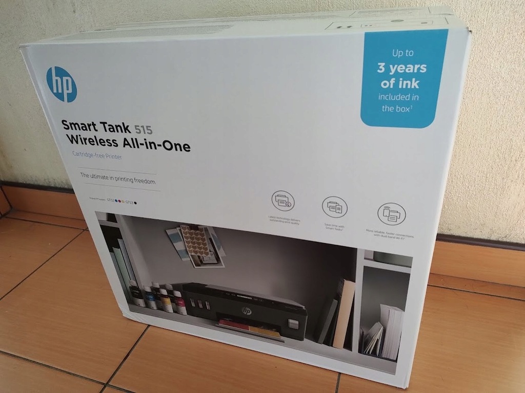 Drukarka Skaner HP Smart Tank 515 1TJ09A WiFi Nowa - 12196519298 ...