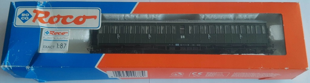 H0 ROCO 44678 - wagon osobowy boczniak DR klasy 2 - 14389487411 ...