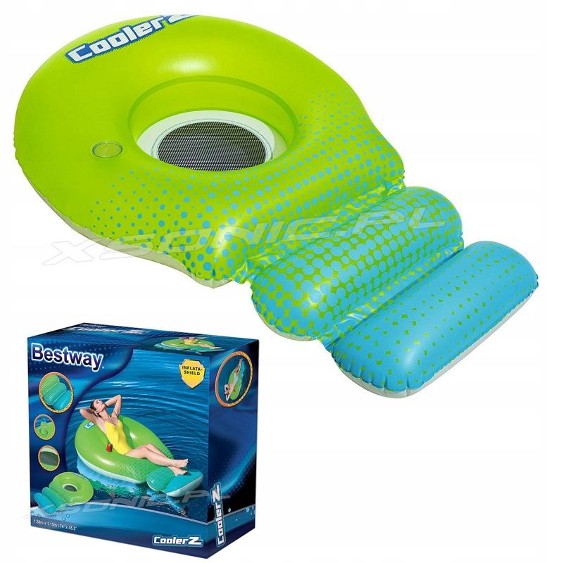 Bestway 43138 koło fotel do pływania plażowy podnó - 10934835657 ...