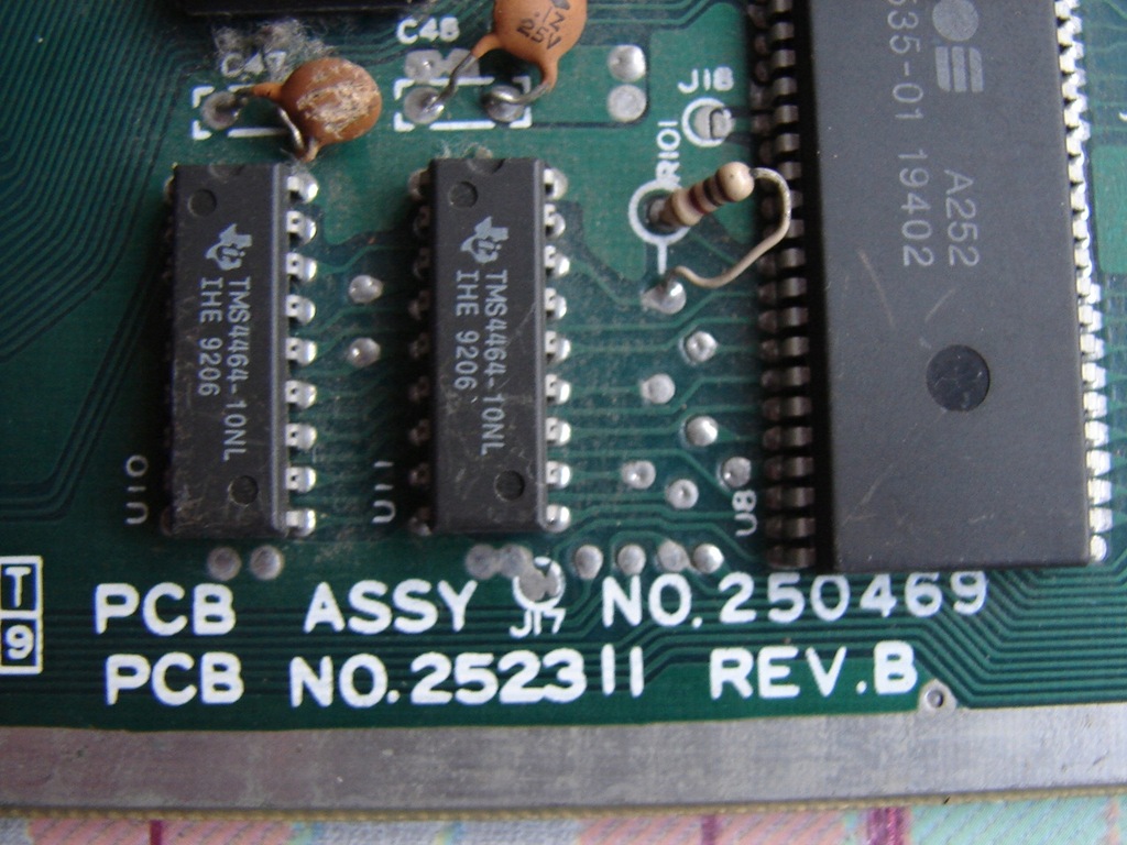 STARA PŁYTA Commodore PCB NO. 2523 II REV.B - 10140523493 - oficjalne ...