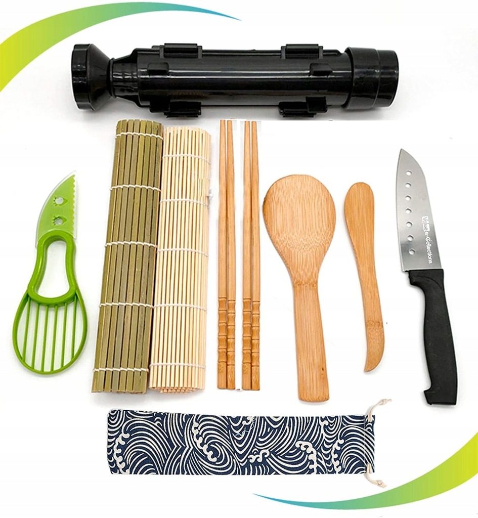 ZESTAW DO ROBIENIA SUSHI ROLLER SUSHI MAKER HIT - 11751348544 ...