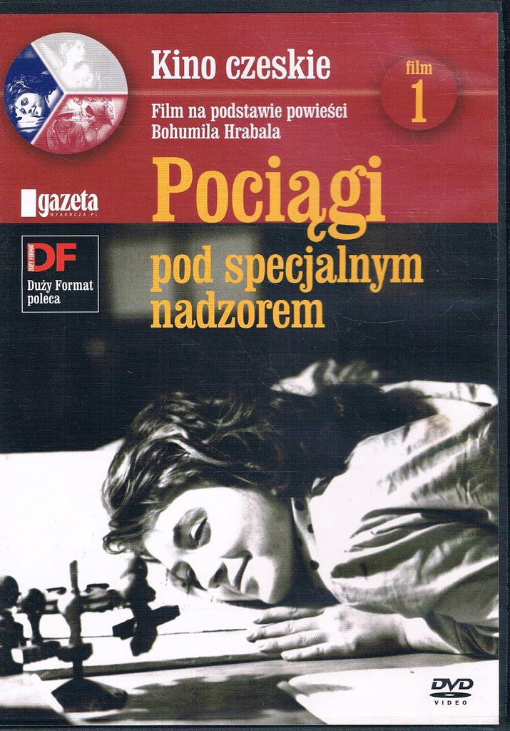 POCIĄGI POD SPECJALNYM NADZOREM [DVD] CZESKI FILM - 12766424092 - oficjalne archiwum Allegro