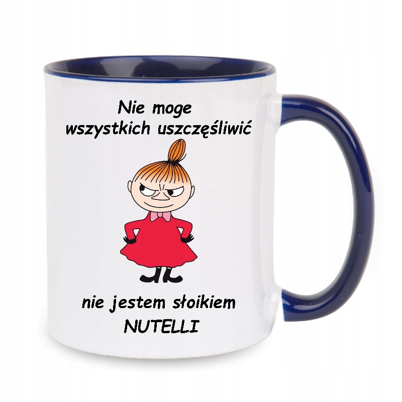 Kubek z nadrukiem Mała Mi, Muminki, Śmieszne, BCGR-MI-037 - 15945524001 - oficjalne archiwum Allegro