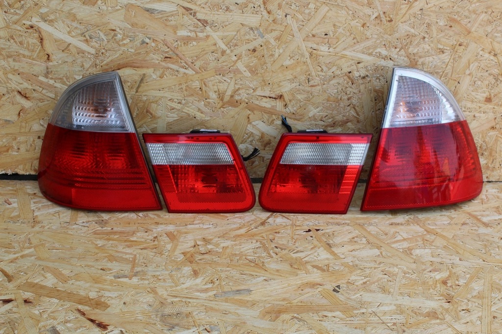 Lampy tył tylne BMW e46 TOURING Lift komplet - 12531581894 - oficjalne archiwum Allegro