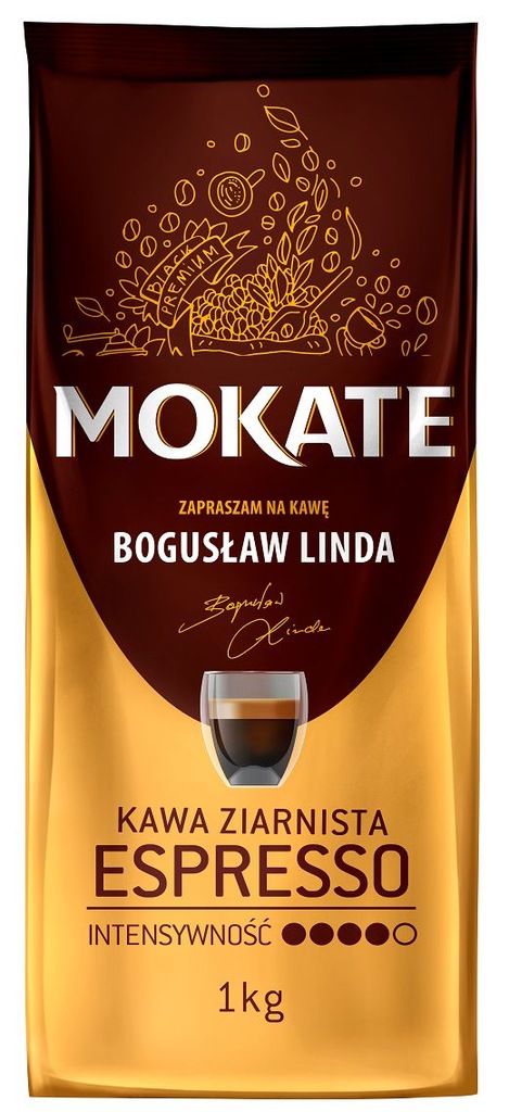 KAWA ZIARNISTA MOKATE ESPRESSO 1kg - 9752918709 - oficjalne archiwum Allegro