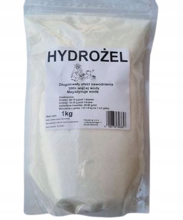 Hydrogel hydrożel agrożel magazyn wody roślin 1kg - 13654641777 ...