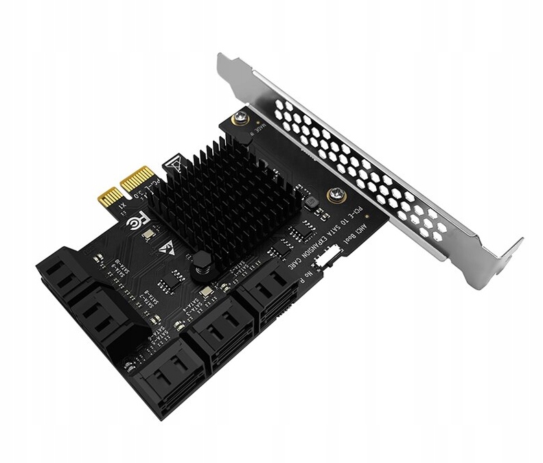 Kontroler PCI-e AHCI Boot 10 portów SATA 3 windows - 12868430378 ...