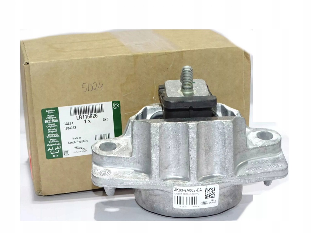 NOWA poduszka gruszka silnika VELAR 5.0 SC 2019 - - 12095473399 ...