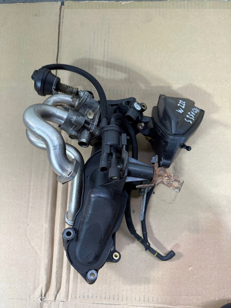 Zawór EGR, gruszka Mercedes S W222 OM642 350cdi - 13701562454 ...