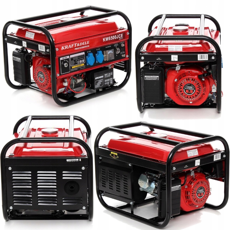 AGREGAT PRĄDOTWÓRCZY 2500W 230V 6,5KM GENERATOR - 12200656676 - oficjalne archiwum Allegro