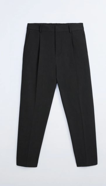 ZARA SPODNIE MĘSKIE ELEGANCKIE CZARNE 42 1VAB - 12754070439 - oficjalne archiwum Allegro