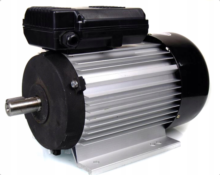 SILNIK 230v 2,2kw 1450r elektryczny 1 fazowy faza - 8498613935 ...