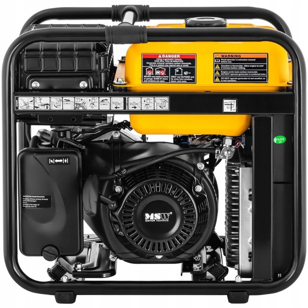 AGREGAT PRĄDOTWÓRCZY Z ROZRUCHEM 3800W - 12611698823 - oficjalne ...