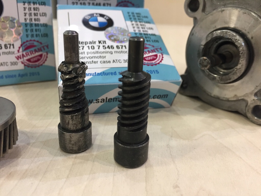 Ślimak nastawczy reduktora BMW E60 E90 27107546671 - 10020029826 ...