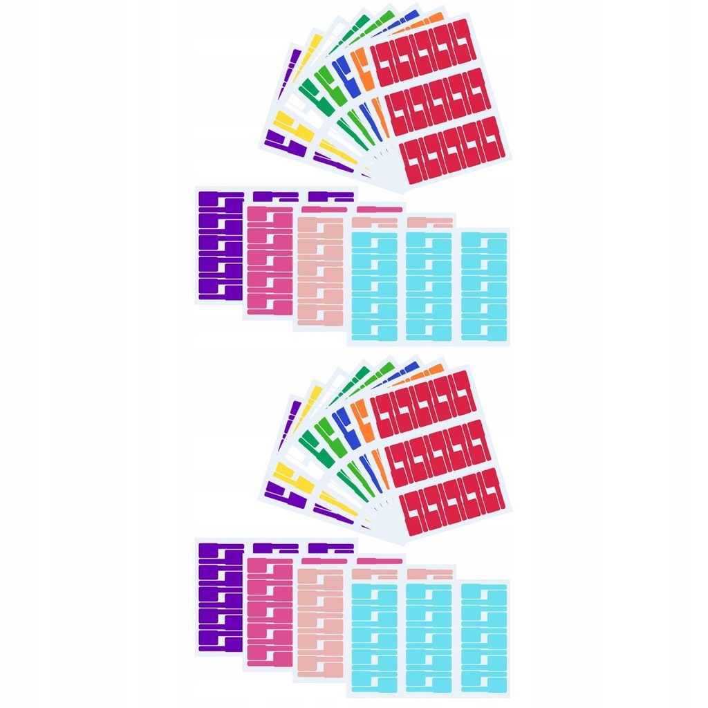 Cable Label Stickers Terminal 24 Sheets - 13398688902 - oficjalne ...