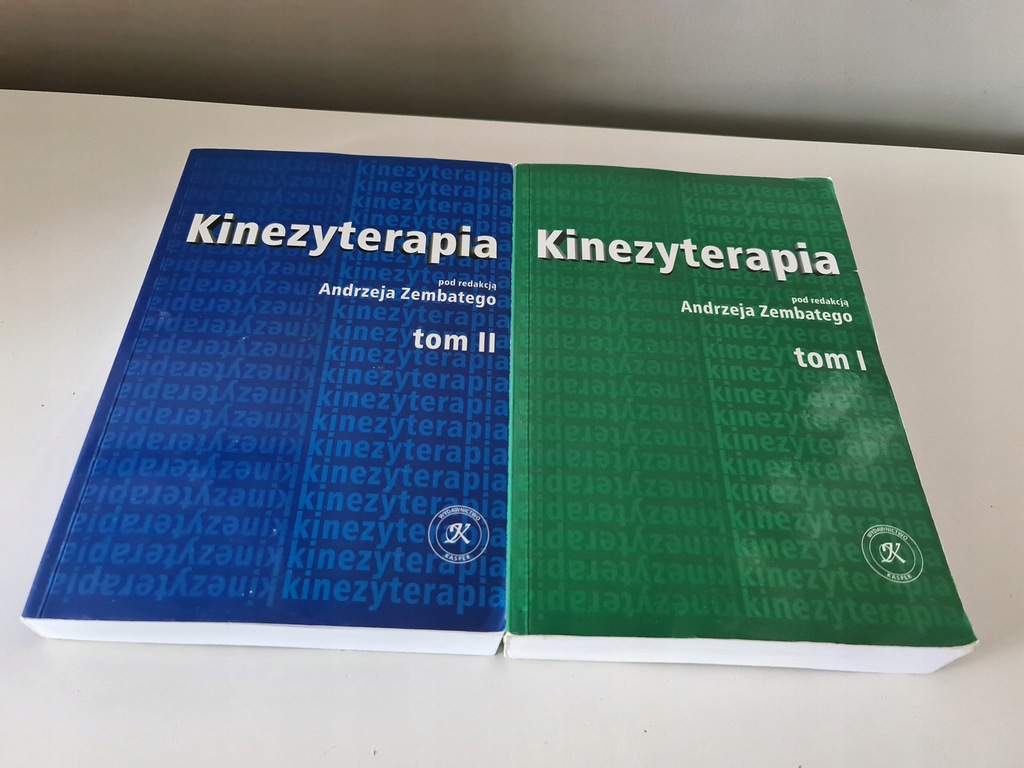 Kinezyterapia tom 1 i 2 Andrzej Zembaty - 12531055934 - oficjalne archiwum Allegro