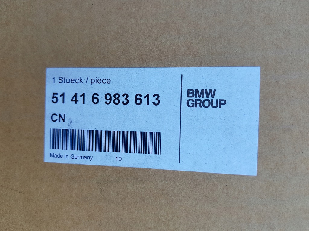 BMW 5 E60 tapicerka panel drzwi skóra 51416983613 - 7560997838 ...