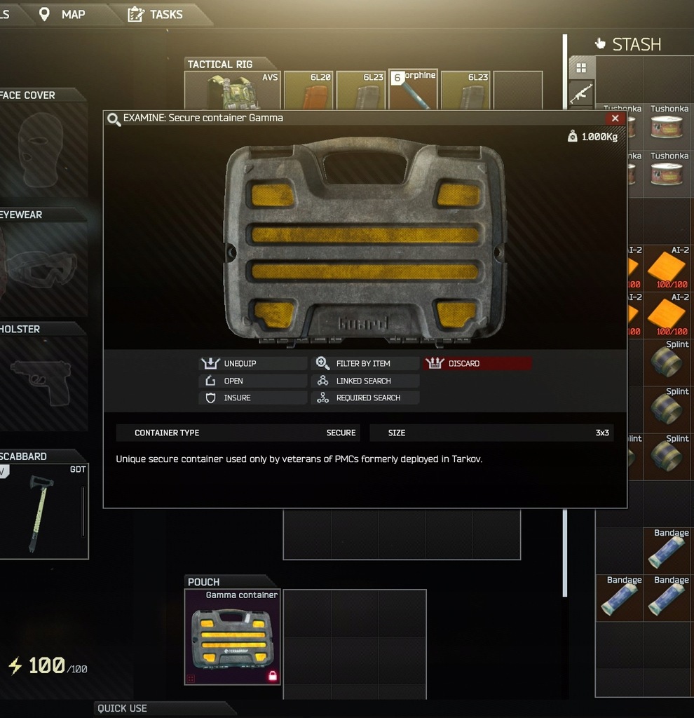 Gamma Container Escape From Tarkov EOD - 7989130201 - oficjalne ...