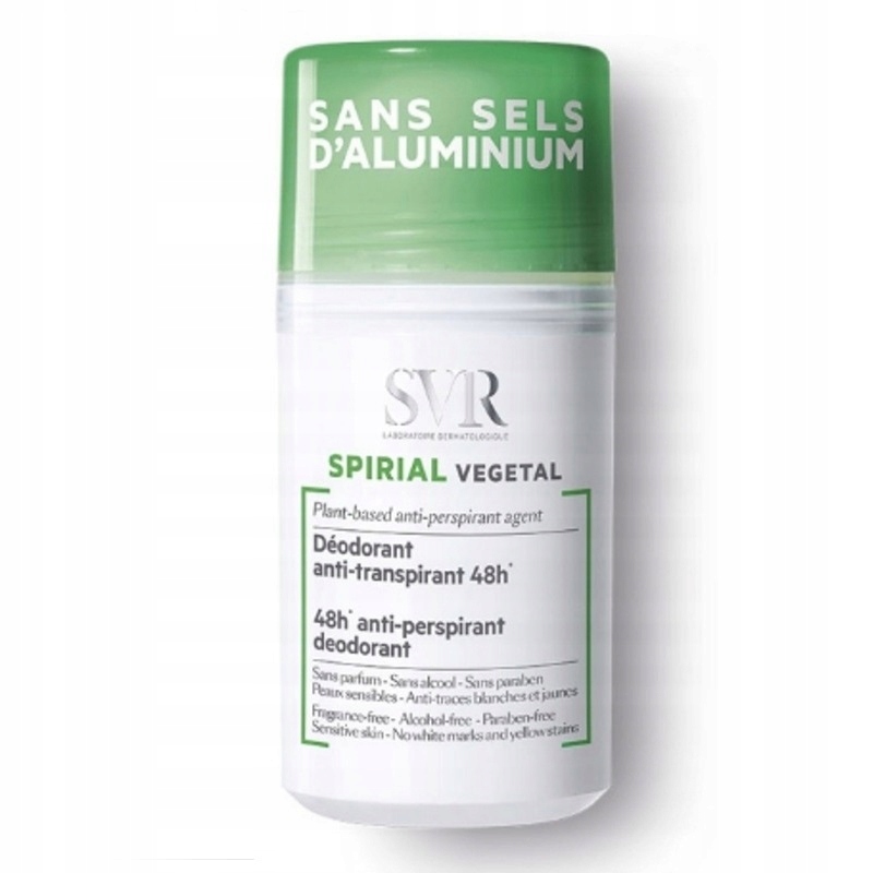Spirial Vegetal 48-godzinny antyperspirant w kulcO - 13397575739 ...