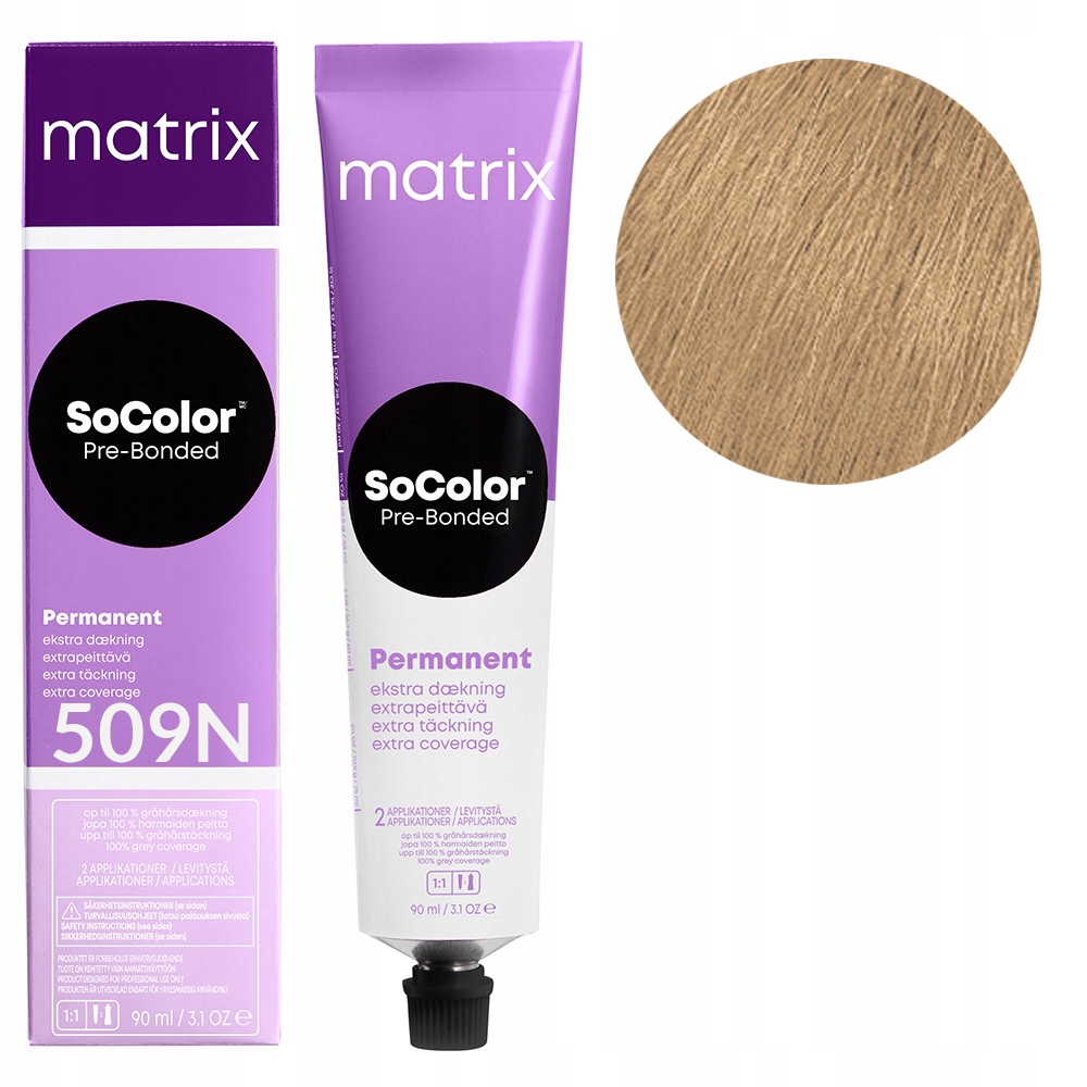 MATRIX SOCOLOR FARBA DO WŁOSÓW - 509N - 90ml - 12256161237 - oficjalne ...