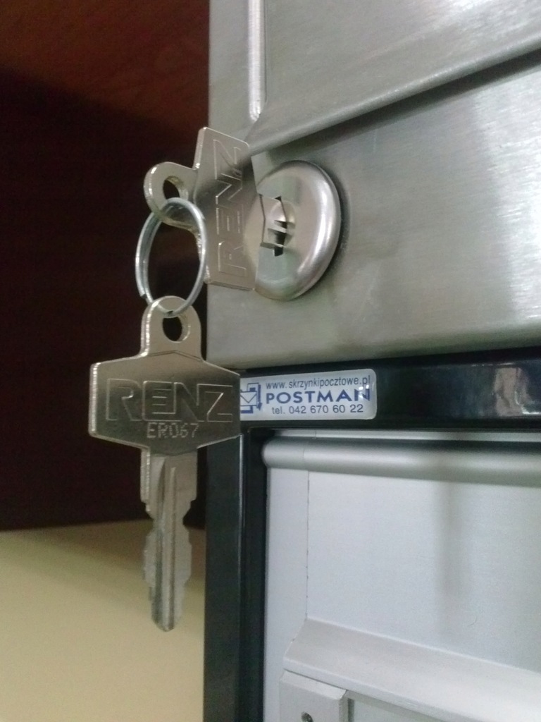 ZAMEK SKRZYNKI POCZTOWEJ wzór RENZ.Lock - 8090355225 - oficjalne ...