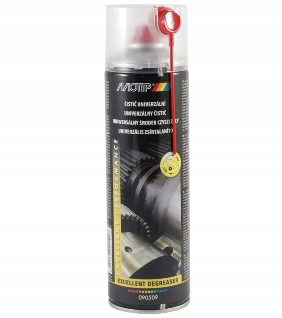 Preparat czyszczący smary w sprayu MOTIP 500ml - 12335245357 ...