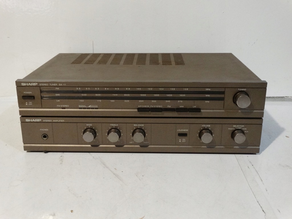 SHARP SA-11 - AMPLITUNER - GWARANCJA - 12920415632 - oficjalne archiwum ...