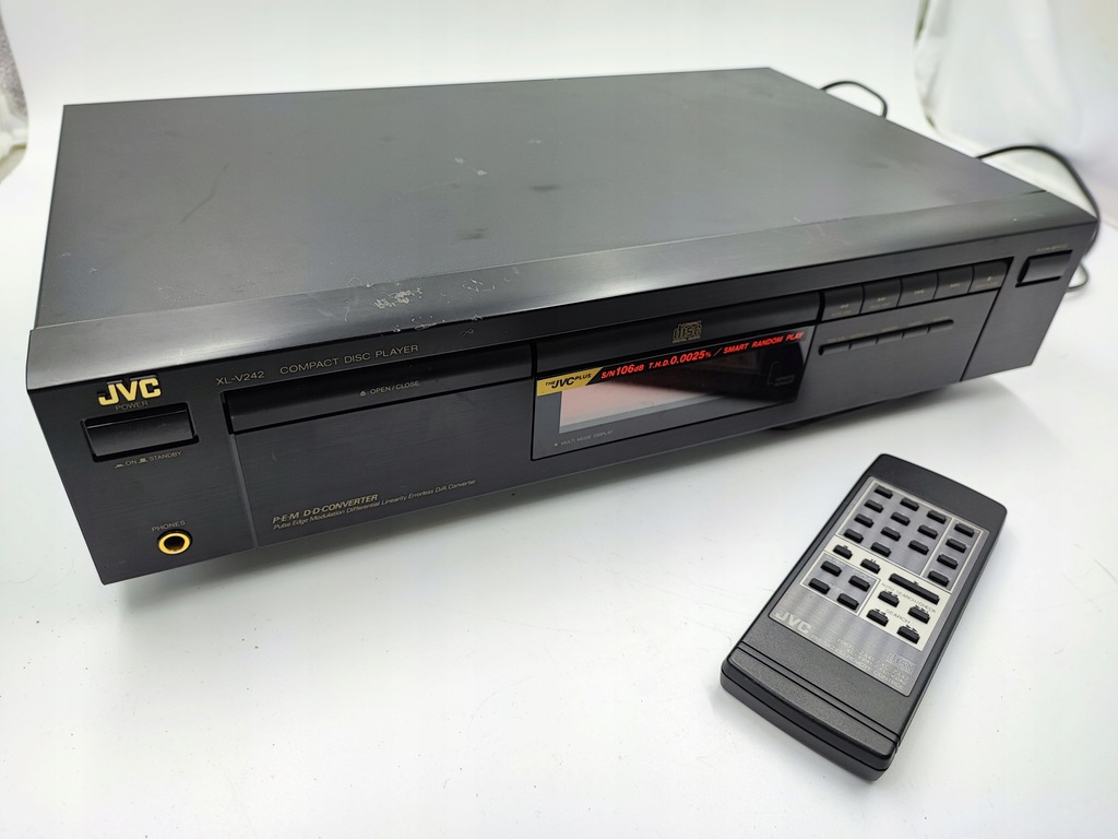 Odtwarzacz CD JVC XL-V242 czarny - 13338407667 - oficjalne archiwum Allegro