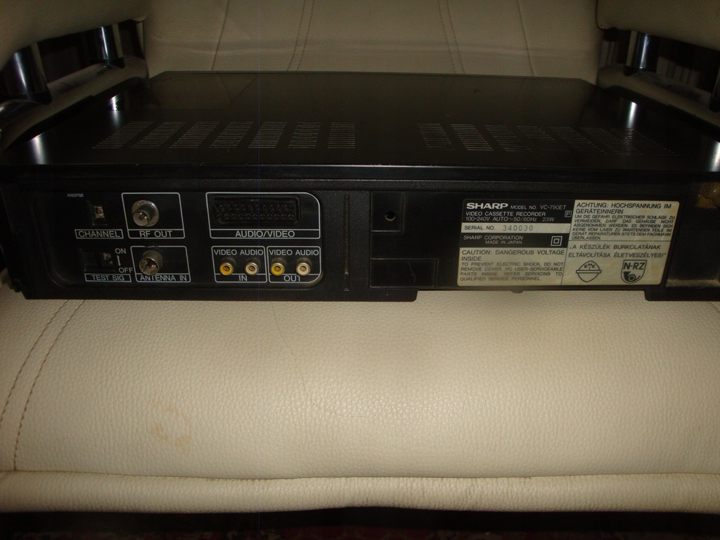 MAGNETOWID SHARP VC-790ET Z PILOTEM SPRAWNY - 11795164287 - oficjalne archiwum Allegro