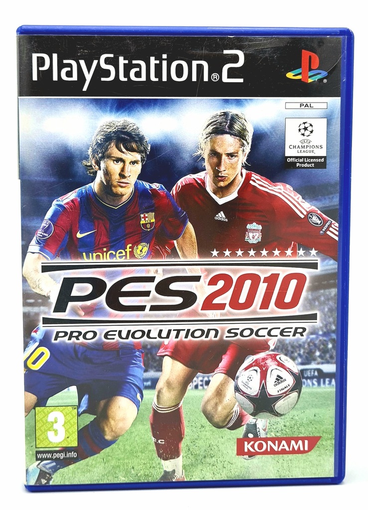 Pro Evolution Soccer PES 2010 | PlayStation (PS2) - 11519540131 ...