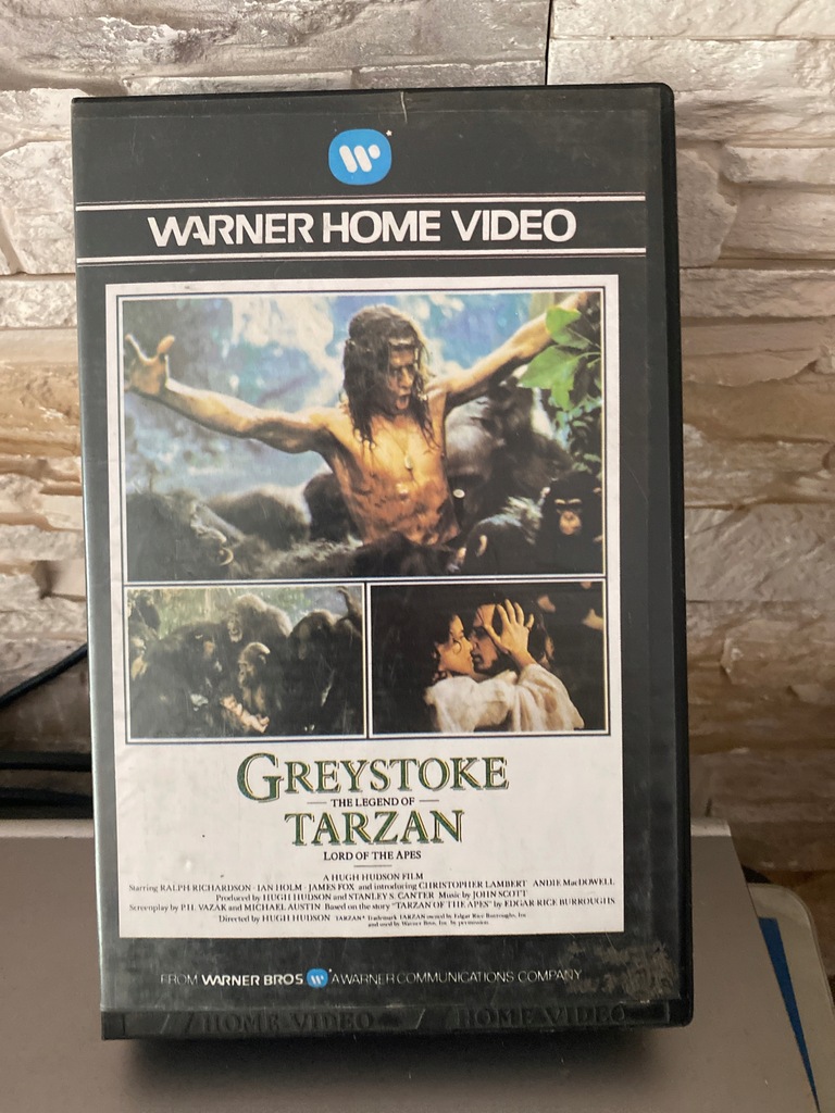 Greystoke Legenda o Tarzanie VHS Super Stan - 12342415615 - oficjalne ...