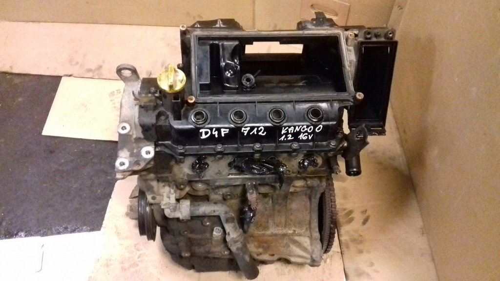 SILNIK D4F 712 RENAULT KANGOO CLIO II 1.2 16V - 11552979922 - oficjalne ...