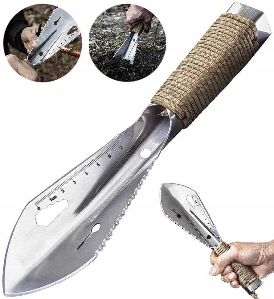 MINI SAPERKA SURVIVAL WOJSKOWA NIEZBĘDNIK SZPADEL - 12127812586 ...