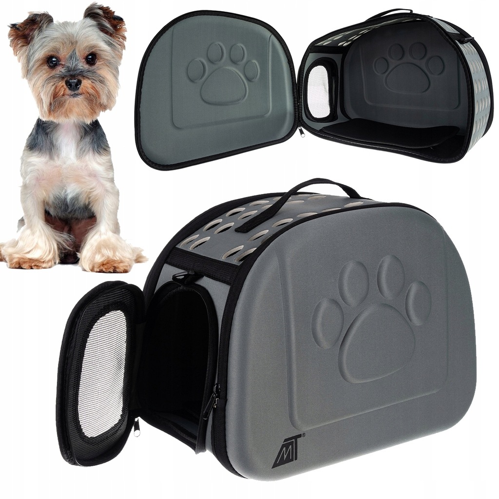 Składany transporter dla kota psa zwierząt MOCNY - 12033175392 ...