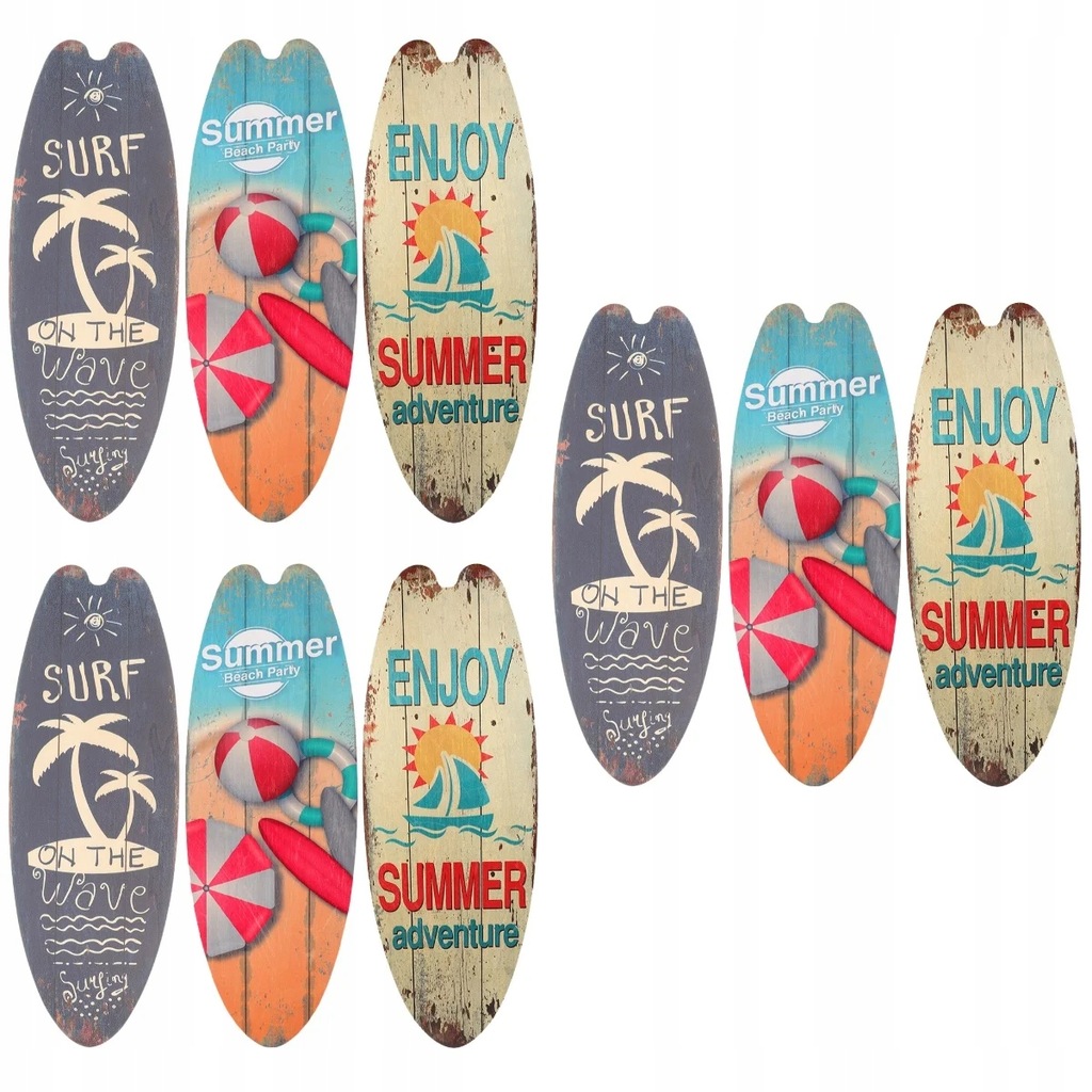 Surfboard Wall Decor Summer Sign Beach Plaque - 13699501942 - oficjalne ...