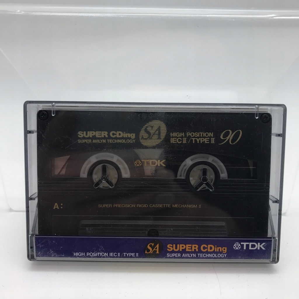 Kaseta - Kaseta magnetofon TDK SUPER CDing SA 90 - 12591842589 - oficjalne archiwum Allegro