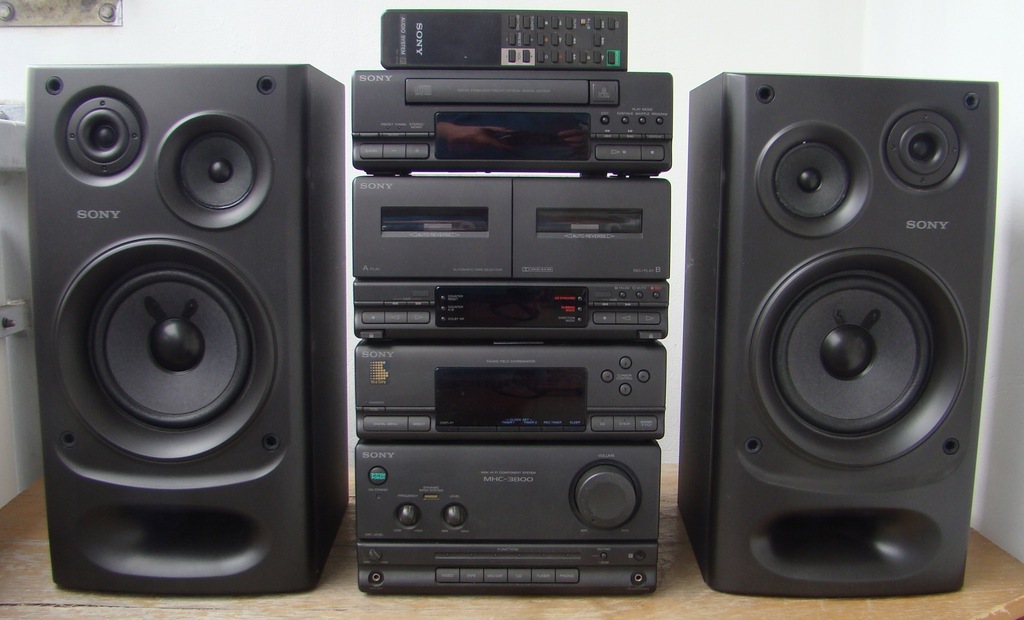 Wieża Sony MHC-3800 - 9097191519 - oficjalne archiwum Allegro