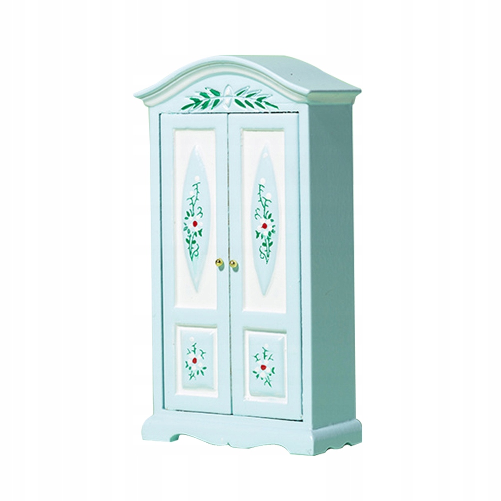 Mini Meble Wood Wardrobe Model Miniaturowa Szafa - 12166260612 ...