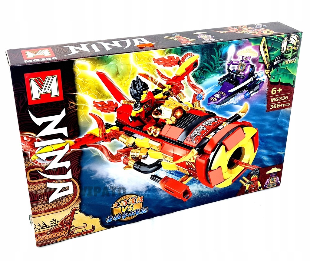 Ninjago Kruszarka Skał Samolot Rakiety 366 EL ' - 12909228855 ...