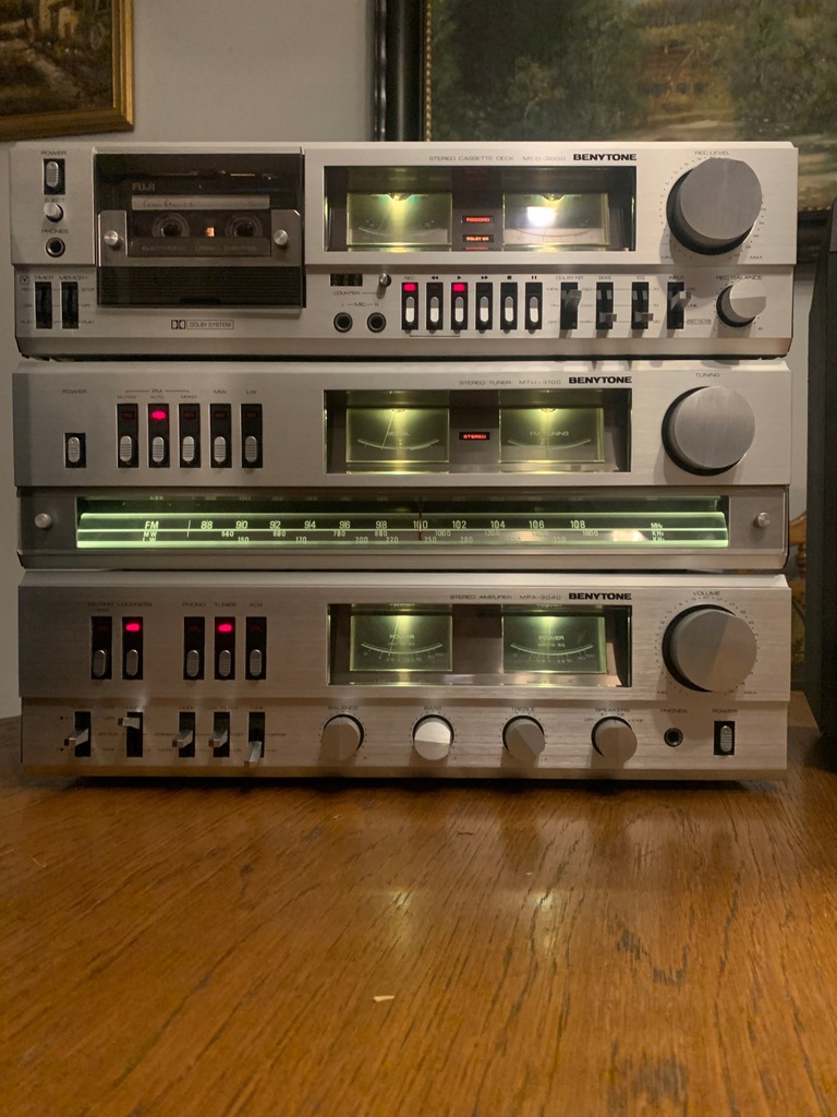 BENYTONE MCD-3000 + MTU3100 +MPA3040 - 12914225377 - oficjalne archiwum Allegro