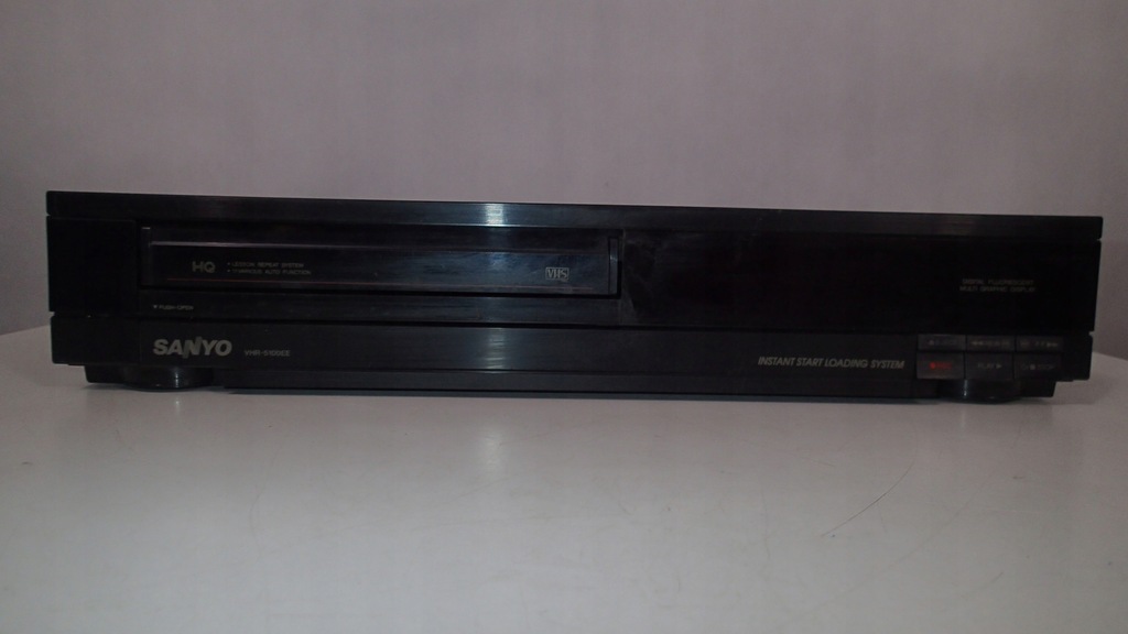 Magnetowid VHS Sanyo VHR-5100 EE - 14472854099 - oficjalne archiwum Allegro