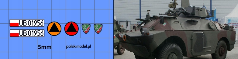 KALKOMANIA BRDM 2B M97 ZBIK PUŁK ROZPOZNAWCZY 1/43 - 12494478044 ...