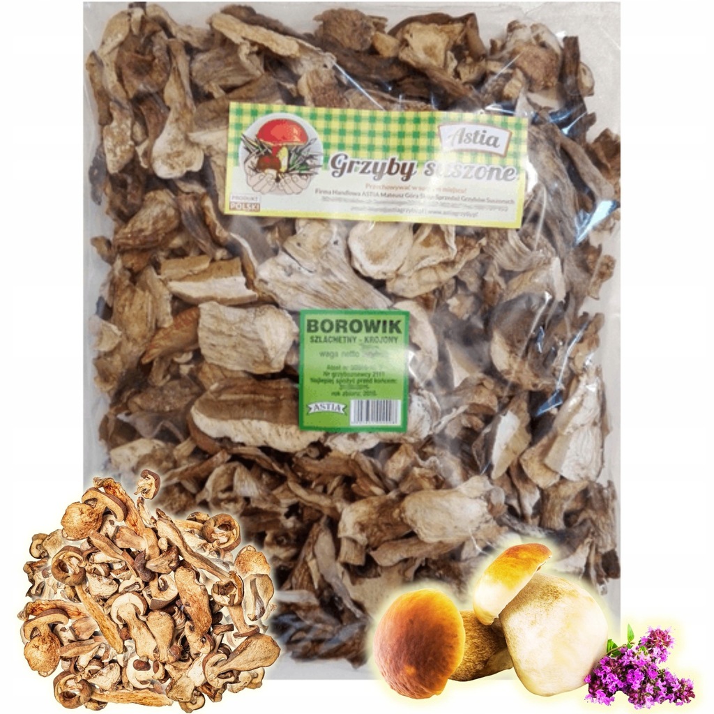 grzyby suszone BOROWIKI SUSZONE 1kg EXTRA GASTRONOMIA LEŚNE PRAWDZIWKI ...
