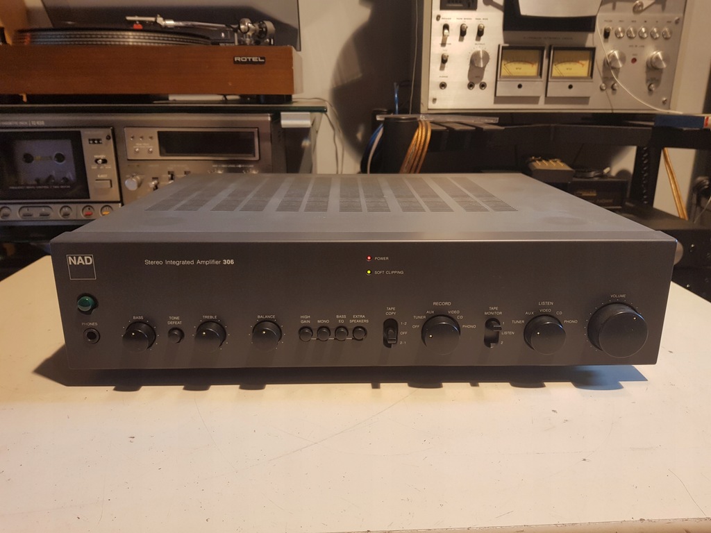 Wzmacniacz NAD -306.Uszkodzony - 11768167950 - oficjalne archiwum Allegro