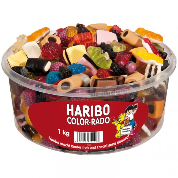 Haribo Color Rado żelki lukrecja mieszanka 1100g - 7790847542 ... Haribo Color Rado żelki lukrecja mieszanka 1100g - 7790847542 ...