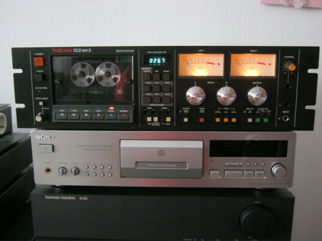 TASCAM 122 MK 2 XLR IN , OUT 100 % ORG. SUPER STAN - 13015924197 ...