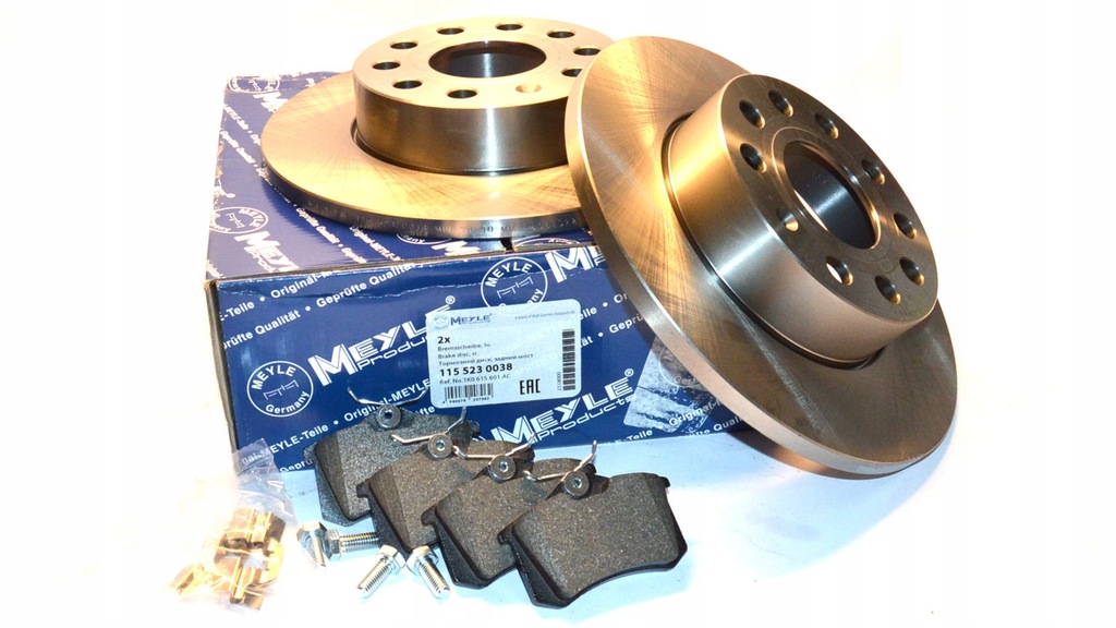 Tarcze klocki hamulcowe TYŁ VW GOLF V VI GOLF PLUS - 7651858958 ... Tarcze klocki hamulcowe TYŁ VW GOLF V VI GOLF PLUS - 7651858958 ...