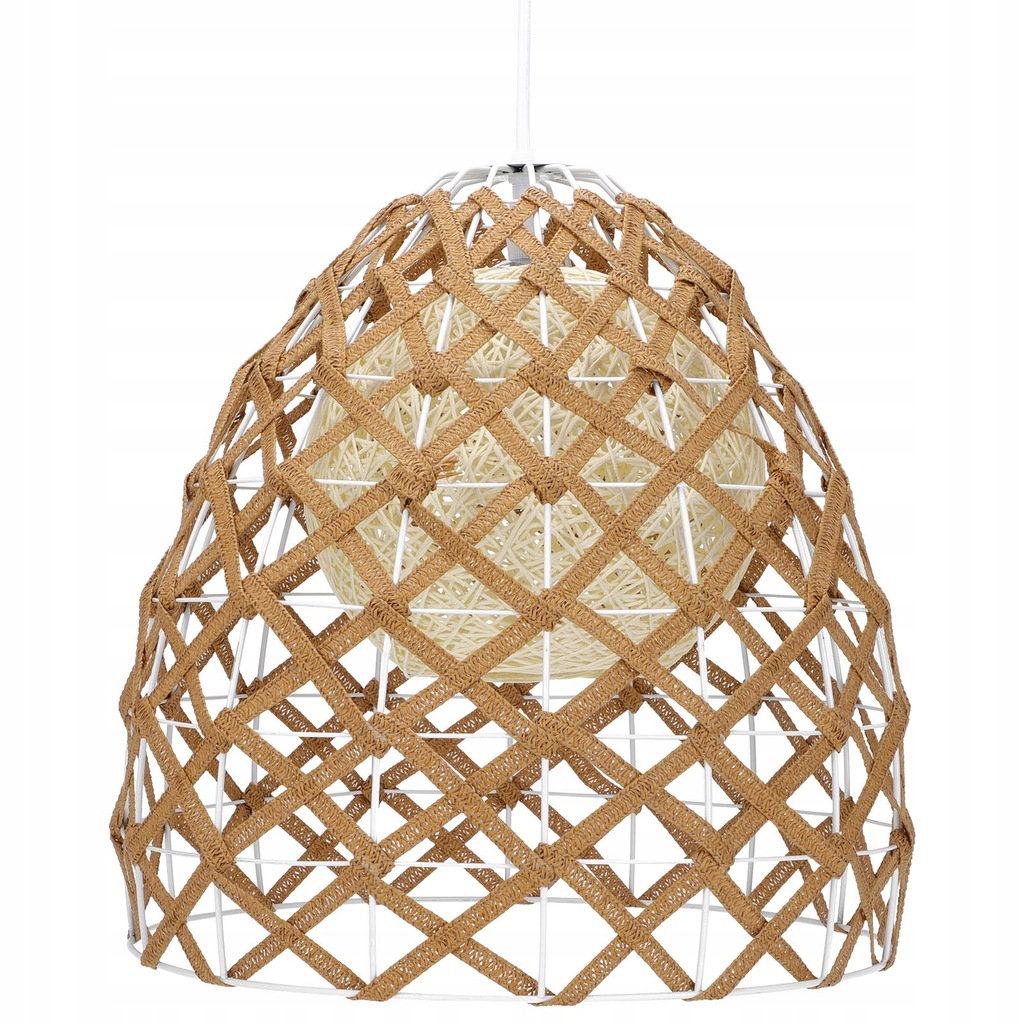 Rattanu lampa wisząca Z wikliny światła sufit - 12927473141 - oficjalne ...