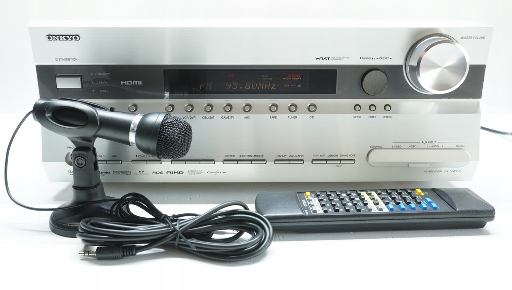 Amplituner 7.1 Onkyo TX-SR605 HDMI PILOT GWARANCJA - 12607962891 - oficjalne archiwum Allegro