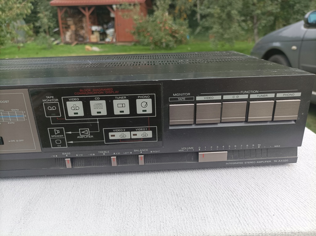 wzmacniacz Sony TA-AX320 - 12701824192 - oficjalne archiwum Allegro